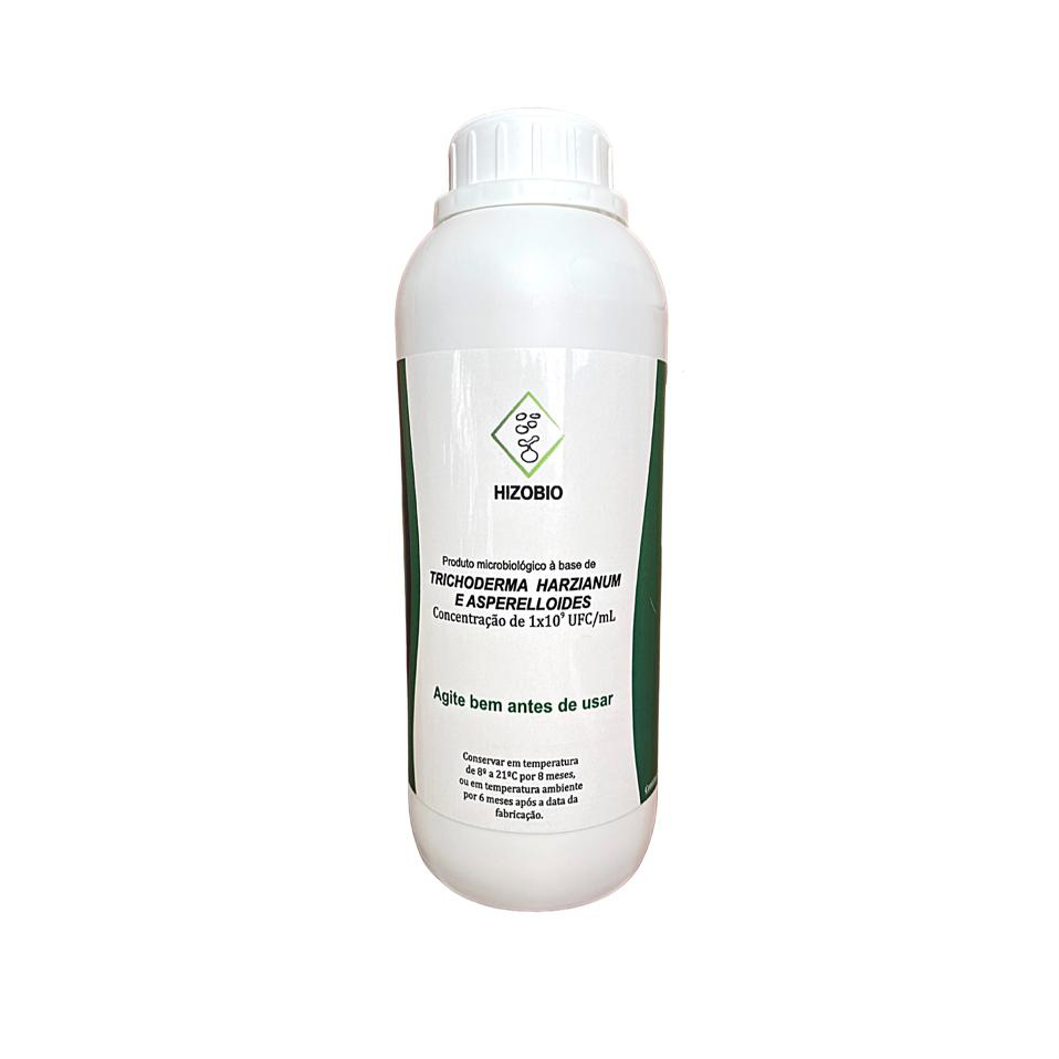 Trichoderma Harzianum e Asperelloides – 1 Litro – Hizobio
